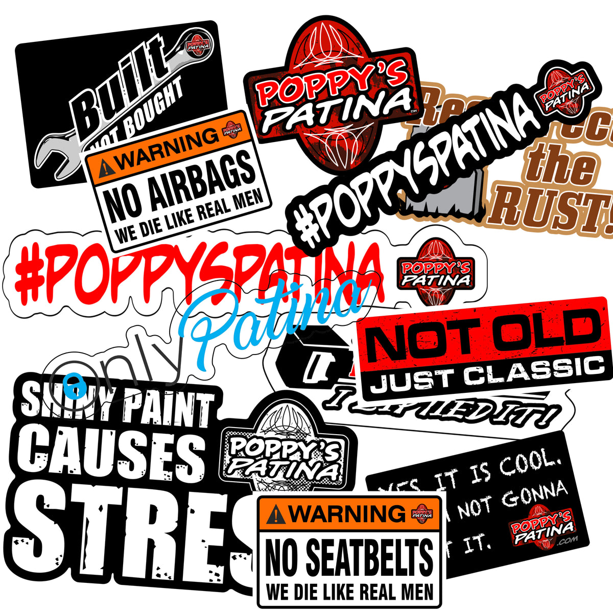 Decals & Stickers — Poppy's Patina