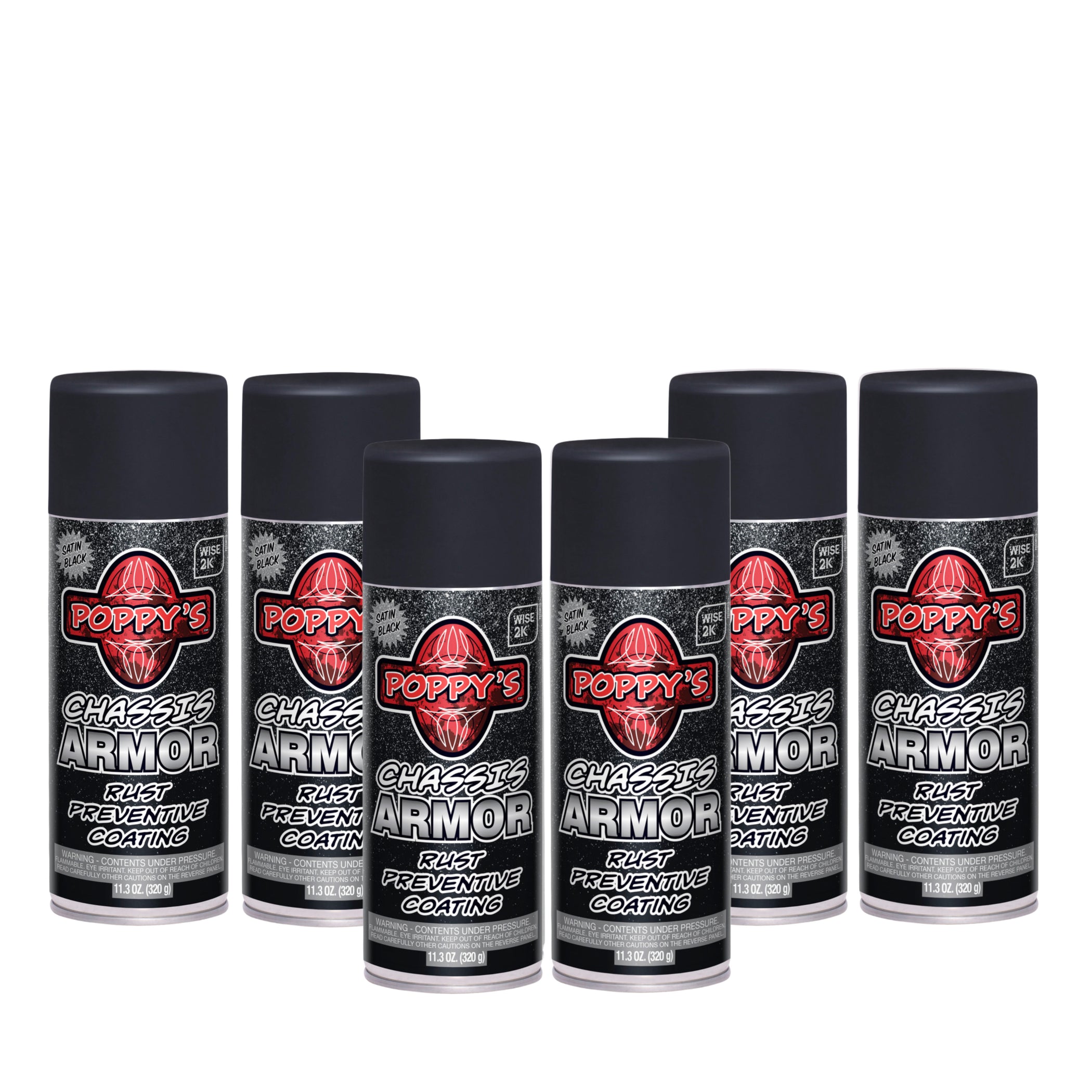 Chassis Armor - 2K Aero - Satin Black — Poppy's Patina