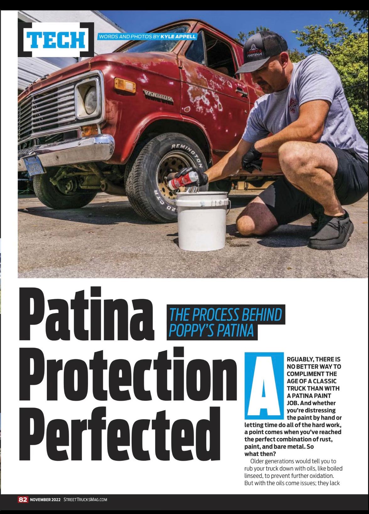 Poppy's Patina - The Original Patina Clear Coat.