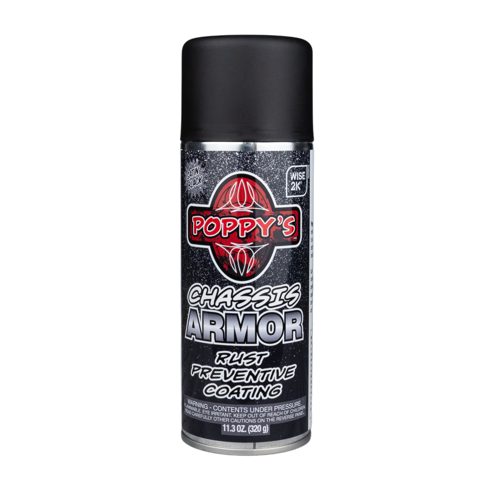 Chassis Armor - 2K Aero - Satin Black — Poppy's Patina