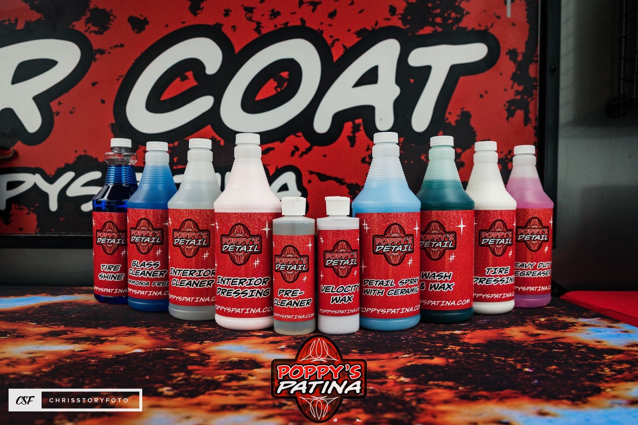 Poppy's Patina - The Original Patina Clear Coat.