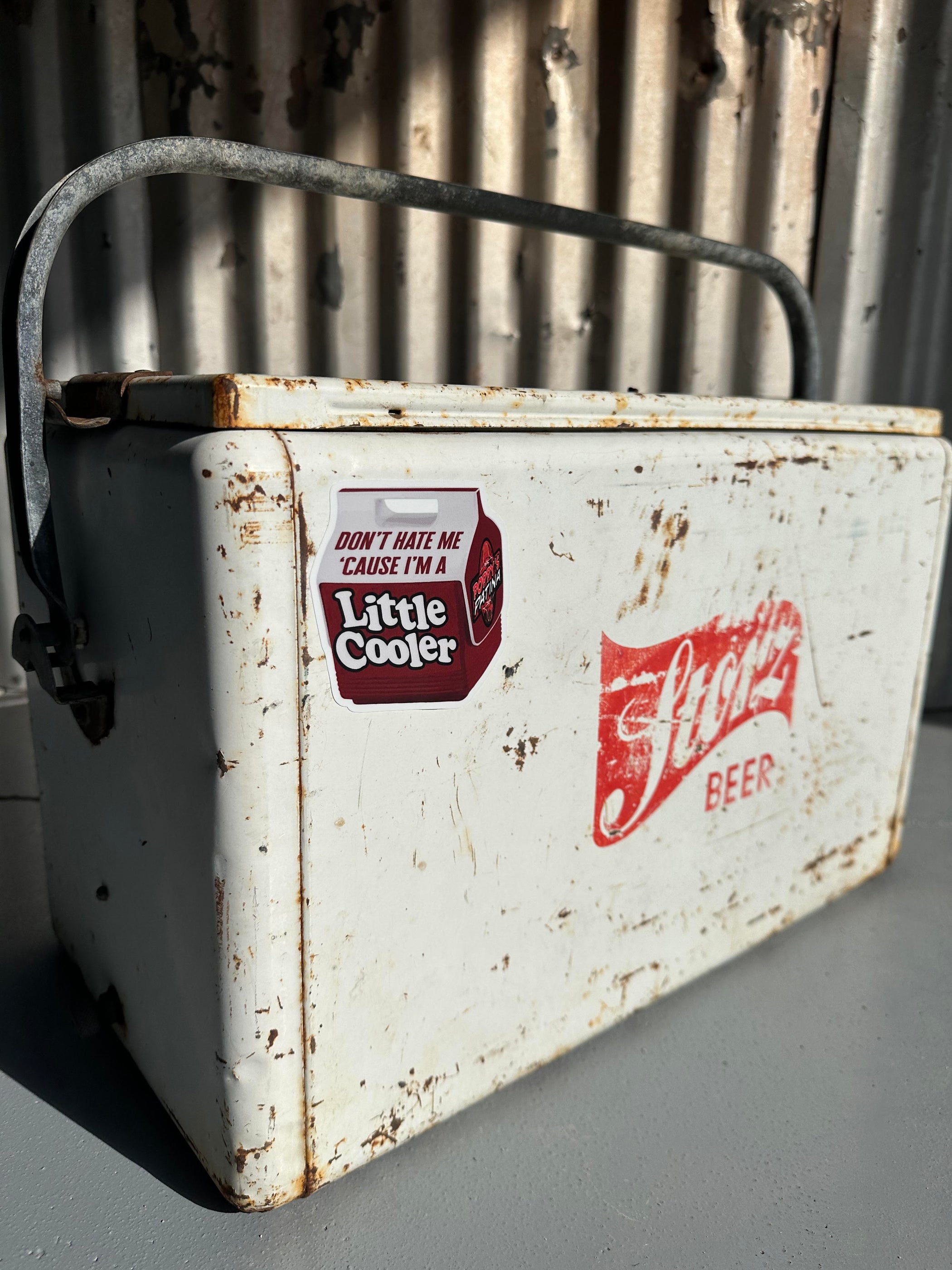 I’m a Little Cooler - Sticker — Poppy's Patina